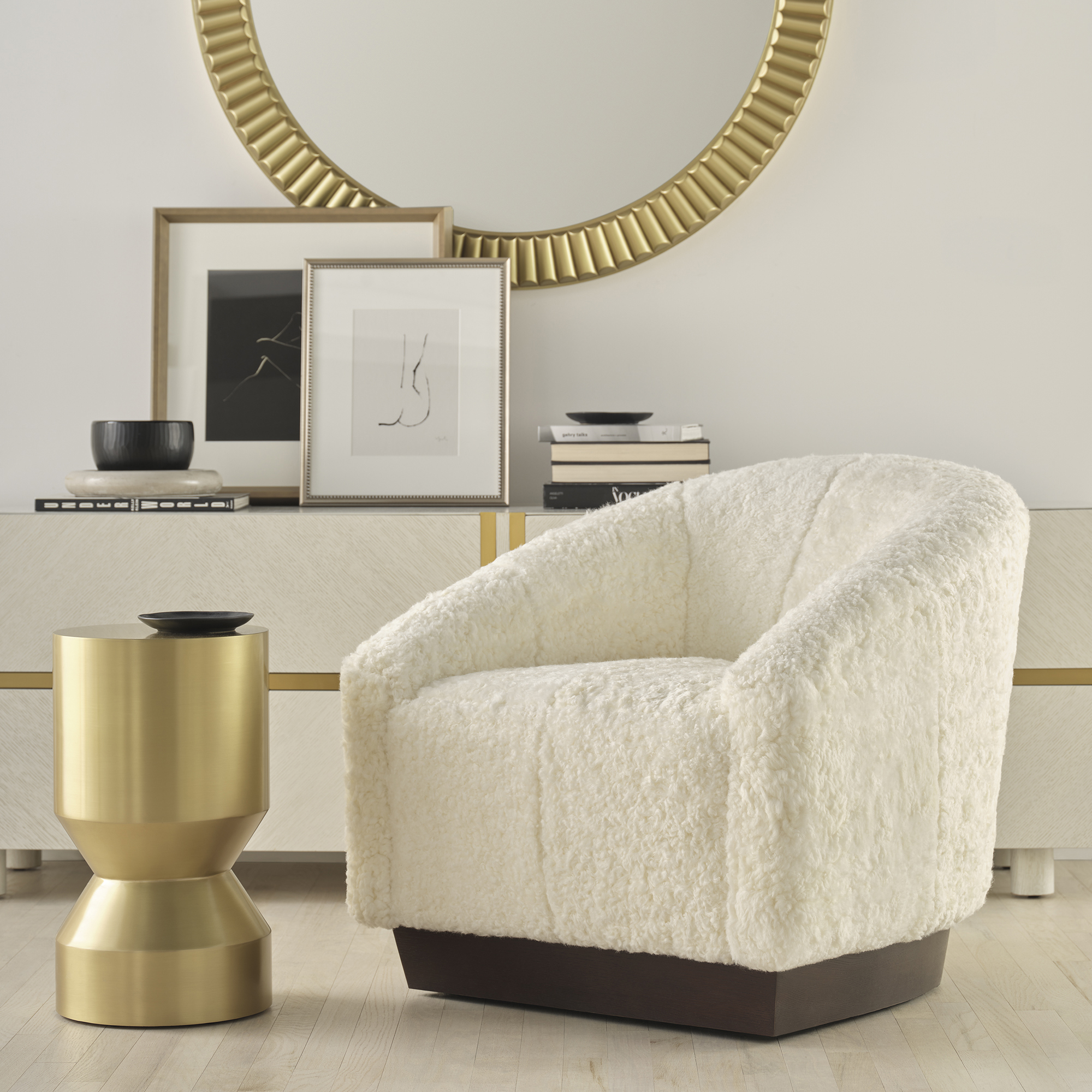 Yves Lounge Chair-by Baker Originals-BA6283C | Baker-McGuire Furniture